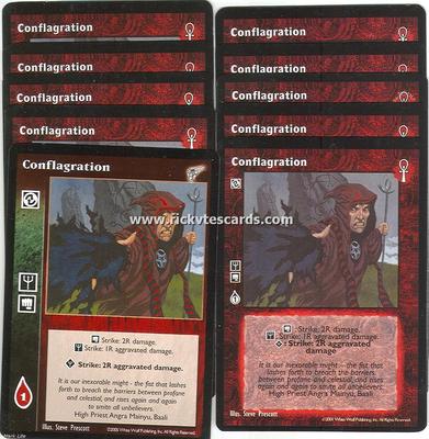 Conflagration x10 KMW BL VTES Jyhad | eBay