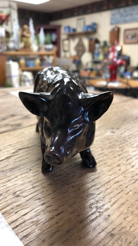 Red Wing Stoneware Brown Pig | eBay