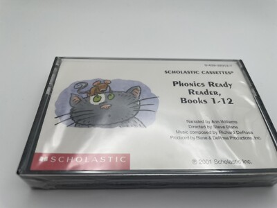New Scholastic Cassettes Phonics Readers Books 1-12 Cassette Tape | eBay