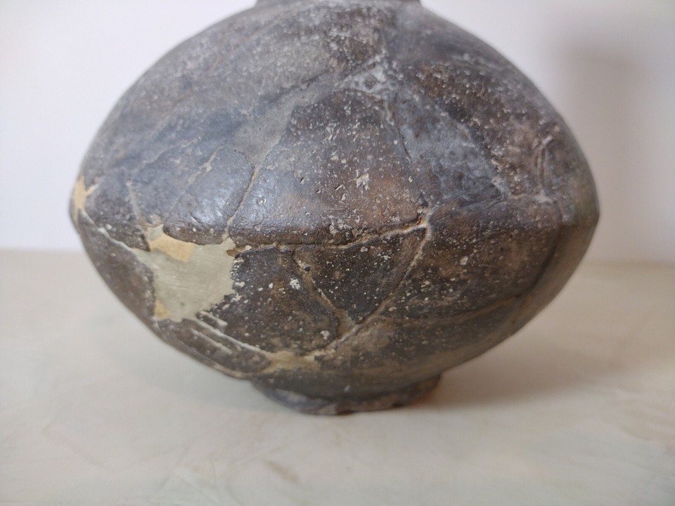 Authentic long neck Mississippian water pot X raymon Vietzen Grant site ...