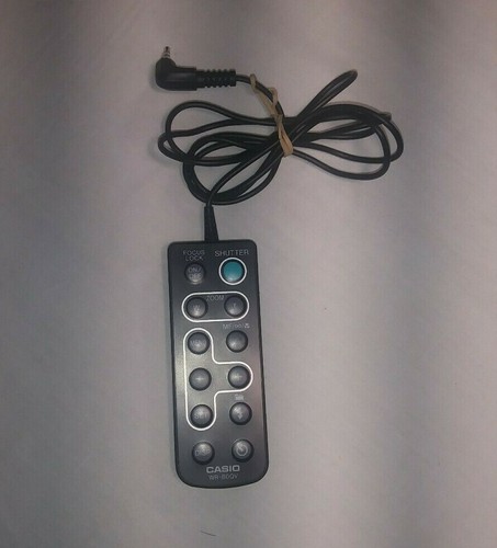 Casio Digital Camera Wired Remote Control WR-80QV | eBay