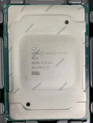 Intel Xeon Silver 4210 SRFBL 10-core 2.20G 13.75MB LGA3647 server CPU ...