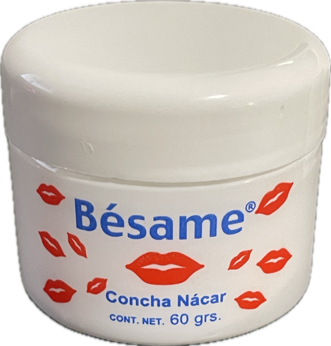 Besame Crema CONCHA NACAR blanquea y desmancha la piel (60g) Producto ...