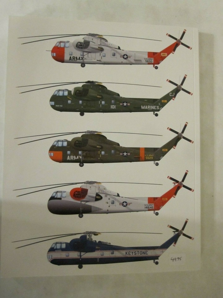 Sikorsky HR2S-1/CH-37C Deuce H-37A/CH-37B Mojave Heavy Lift (Naval ...