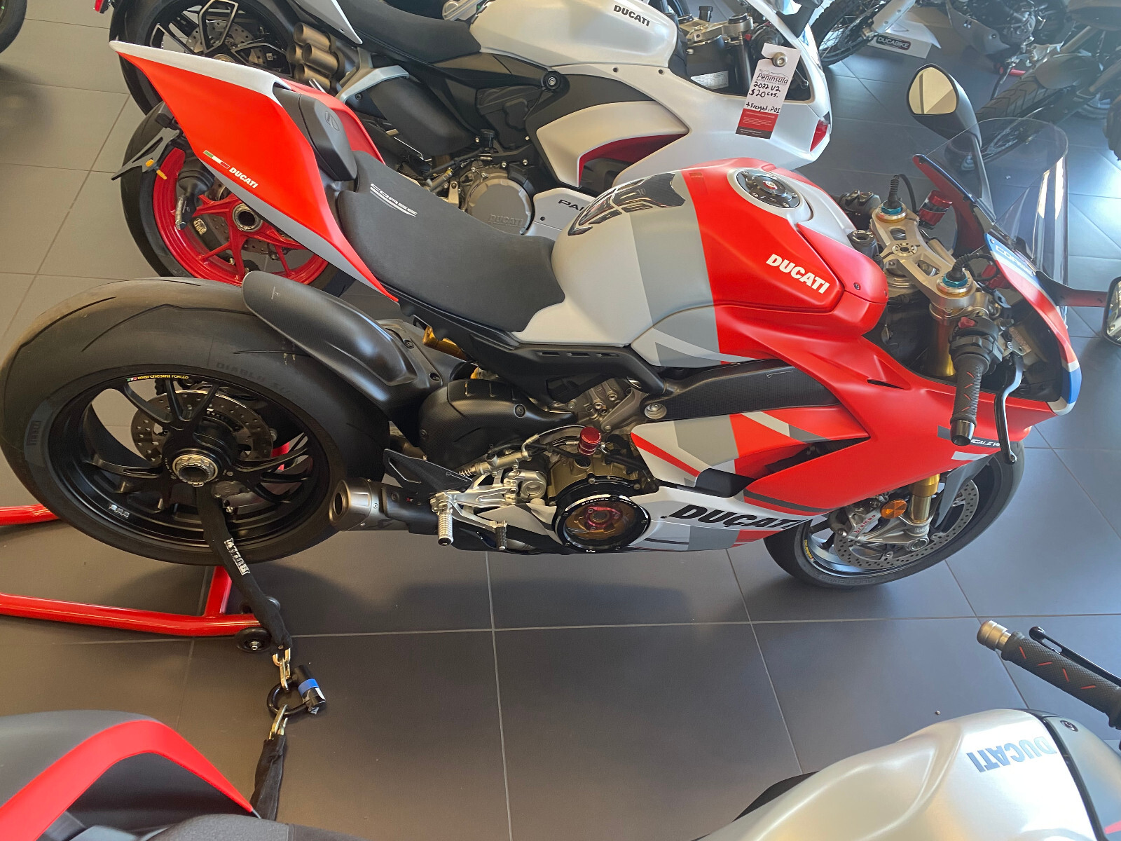 2024 DUCATI PANIGALE V4R 1 MI USED CAN SHIPPING IN A DUCATI CRATE NO ...