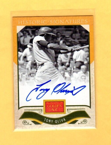 TONY OLIVA 2012 PANINI GOLDEN AGE AUTOGRAPH CARD | eBay