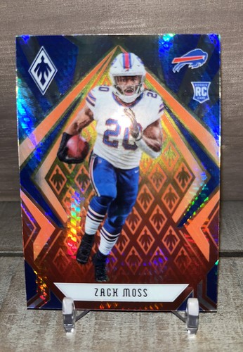 Zack Moss 2020 Phoenix Fire Burst RC Rookie Buffalo Bills | eBay
