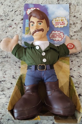 Jeff Foxworthy Talking Doll Toy Plush Blue Collar Comedy Tour 2005 ...