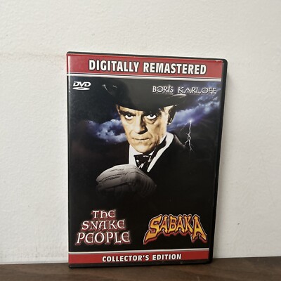 The Snake People/Sabaka (DVD) - Double Feature | eBay