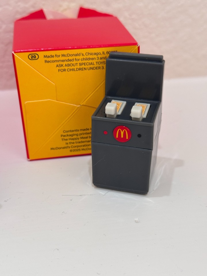 2025 McDonald’s Lil McDonald’s Happy Meal Mini Toys Select Your Choice ...