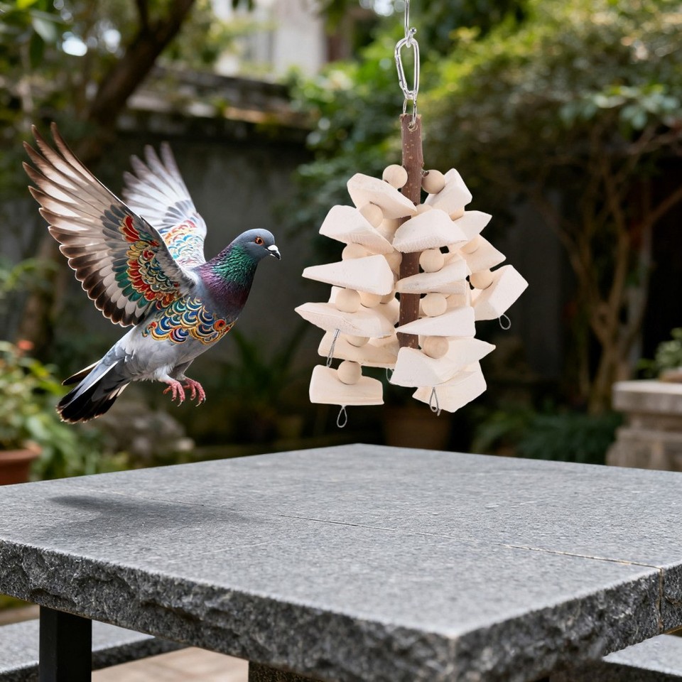 Parrot Grinds Teeth and Chews Skewers Parrots Chewing Supply Hanging ...