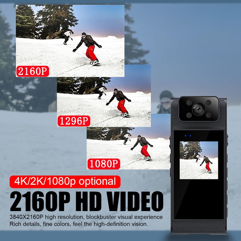 4K HD WIFI Mini Action Camera Body Sports Cam Video Ourdoor Recorder ...