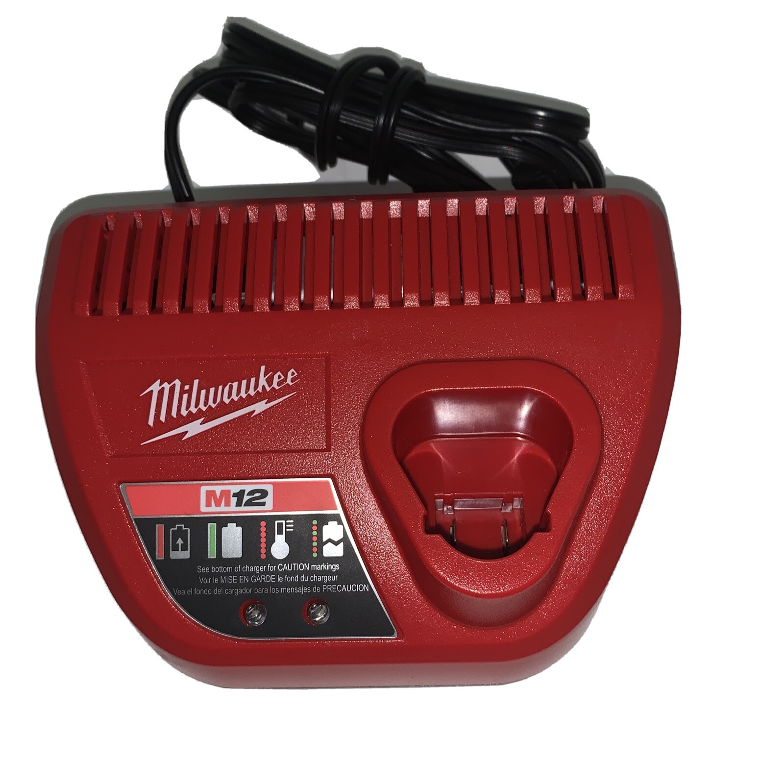 NEW Genuine Milwaukee 48-59-2401 M12 12V Lithium Ion Battery Chargers ...