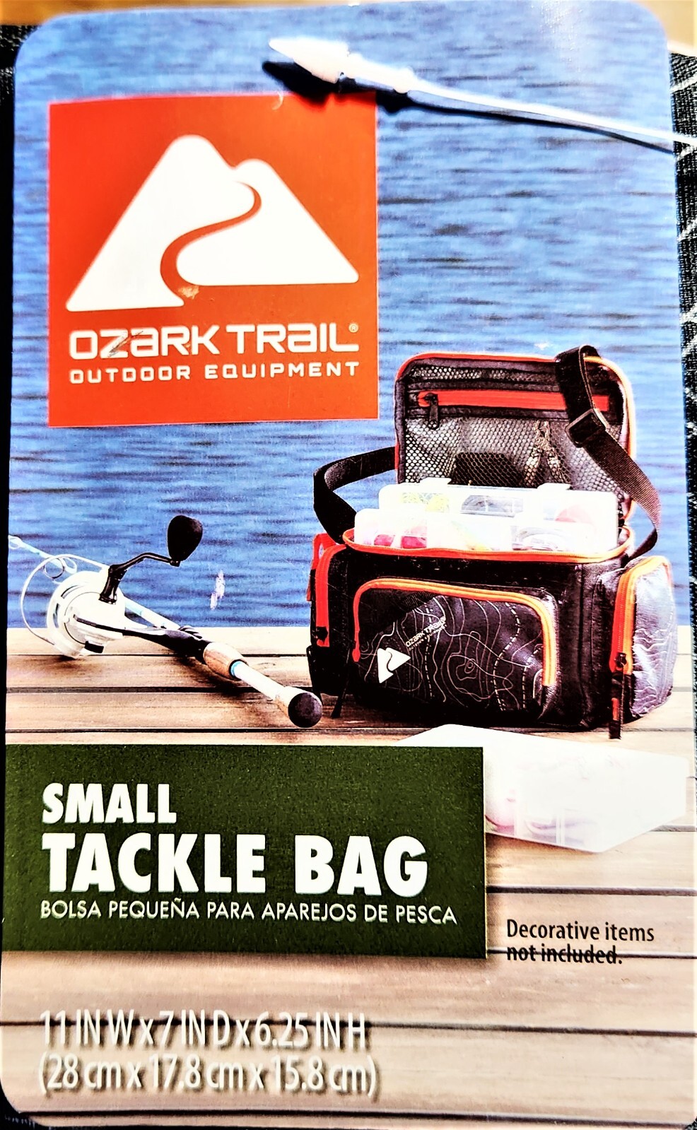 CLEARANCE Ozark Fishing Tackle Bag With Over 130 New Lures & 3 Utility ...