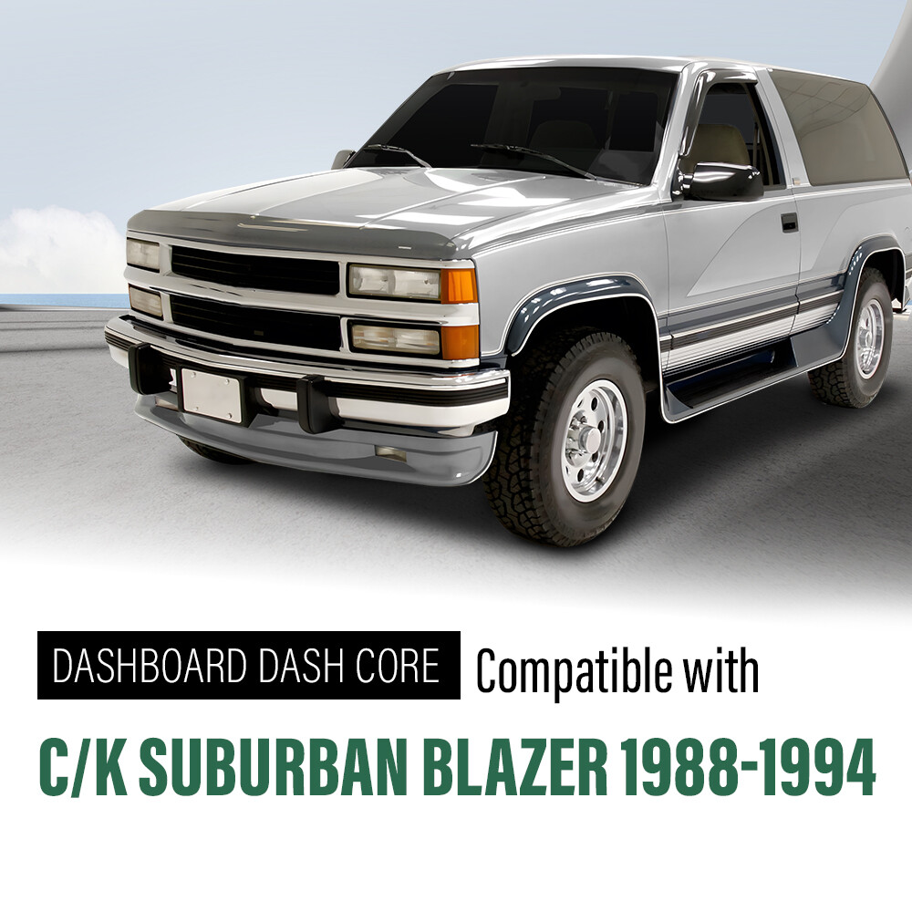 Shown Is A 1993 C1500 Dashboard Chevrolet Suburban Chevrolet Tahoe