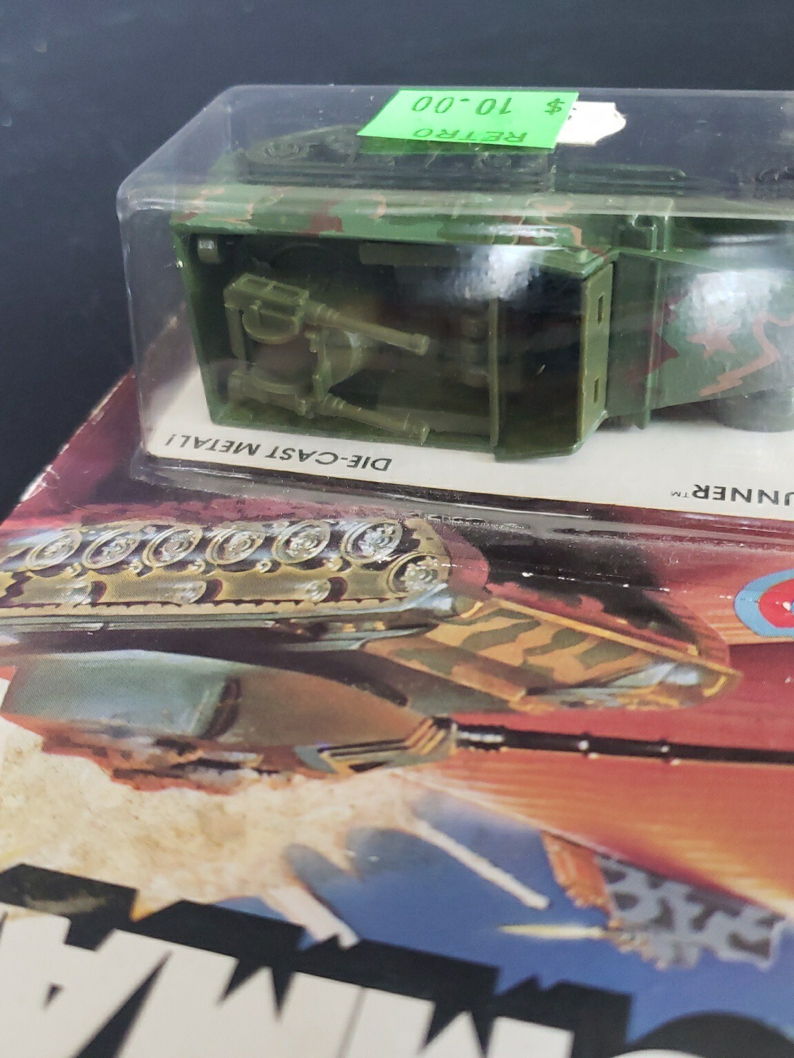 1986 Hot Wheels Action Command Tank Gunner Halftrack Vehicle #9374 MOC ...