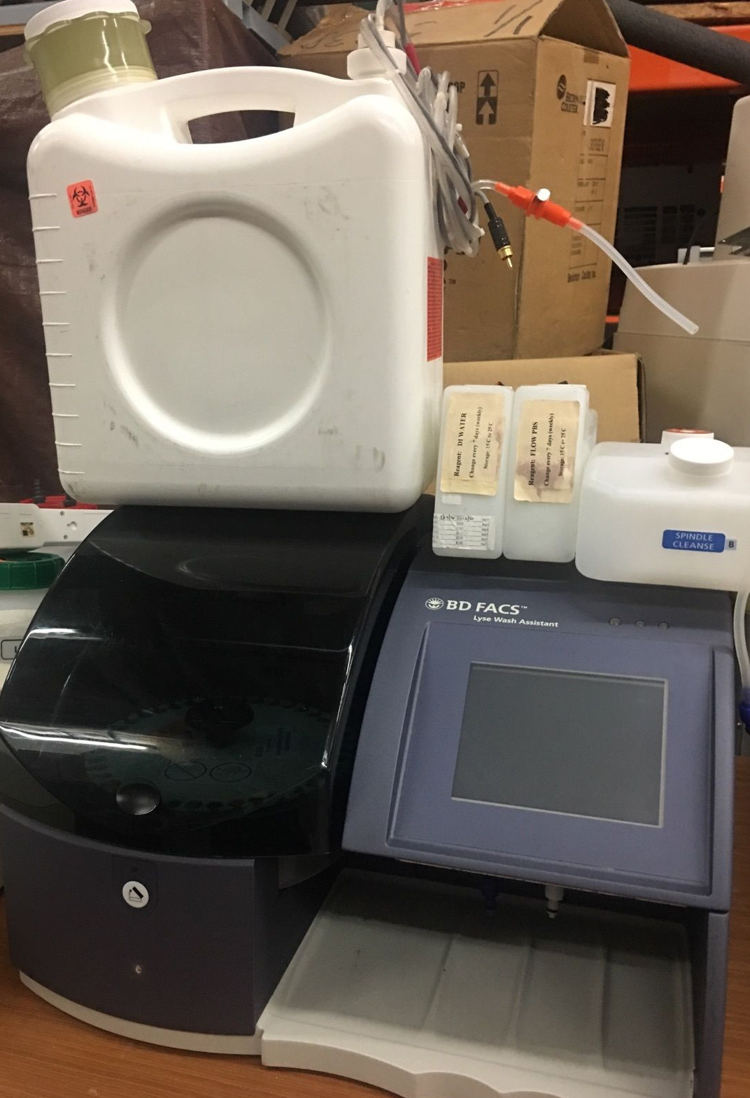 BD FACS Lyse Wash Assistant Powers up with no errors | eBay