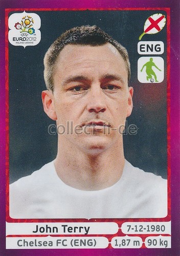 Panini EM 2012 deutsche Version - Sticker 492 - John Terry | eBay