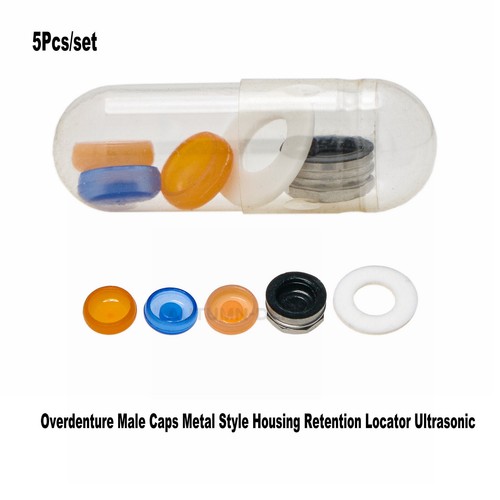 Overdenture Male Caps Metal Style Housing Retention Locat or Ultrasonic ...
