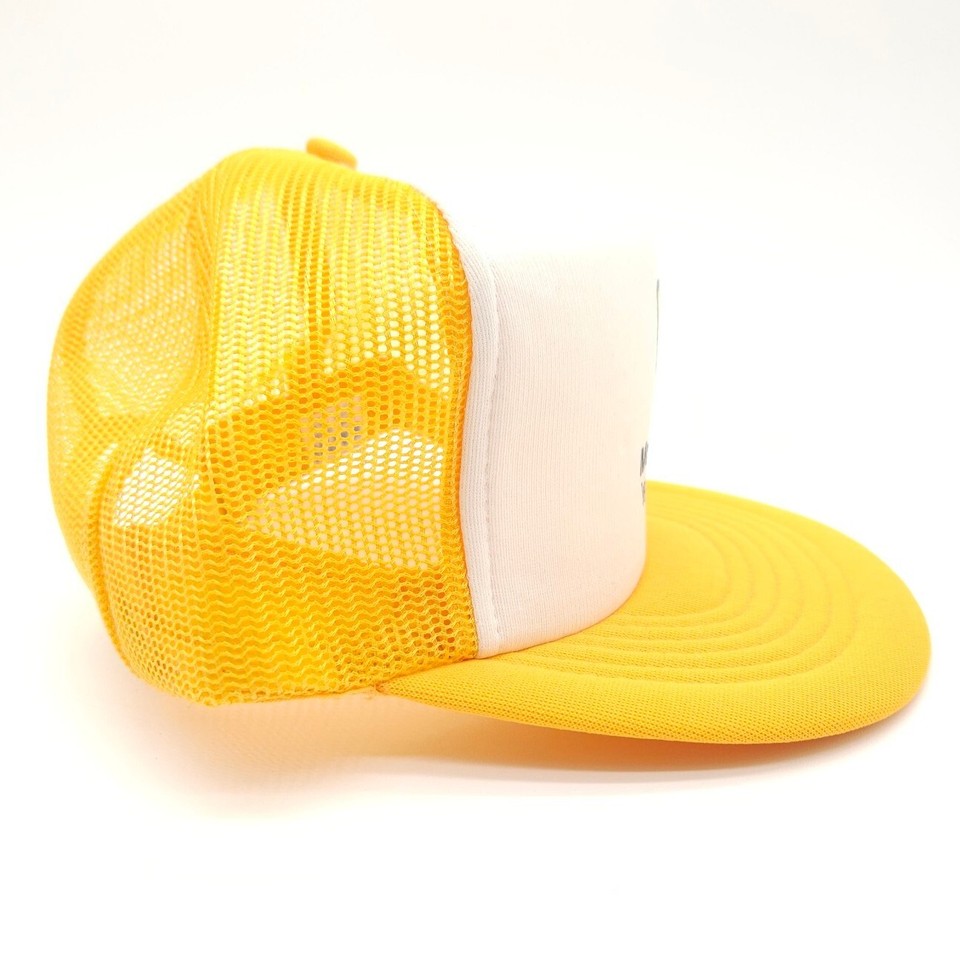 Vintage Mountain Bell Yellow Pages Phone Book Mesh Snapback Trucker Hat ...