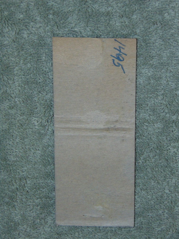 CIRCA 1930's MATCHBOOK COVER: "BLUMER'S GOLDEN GLOW BEER" MONROE WIS ...