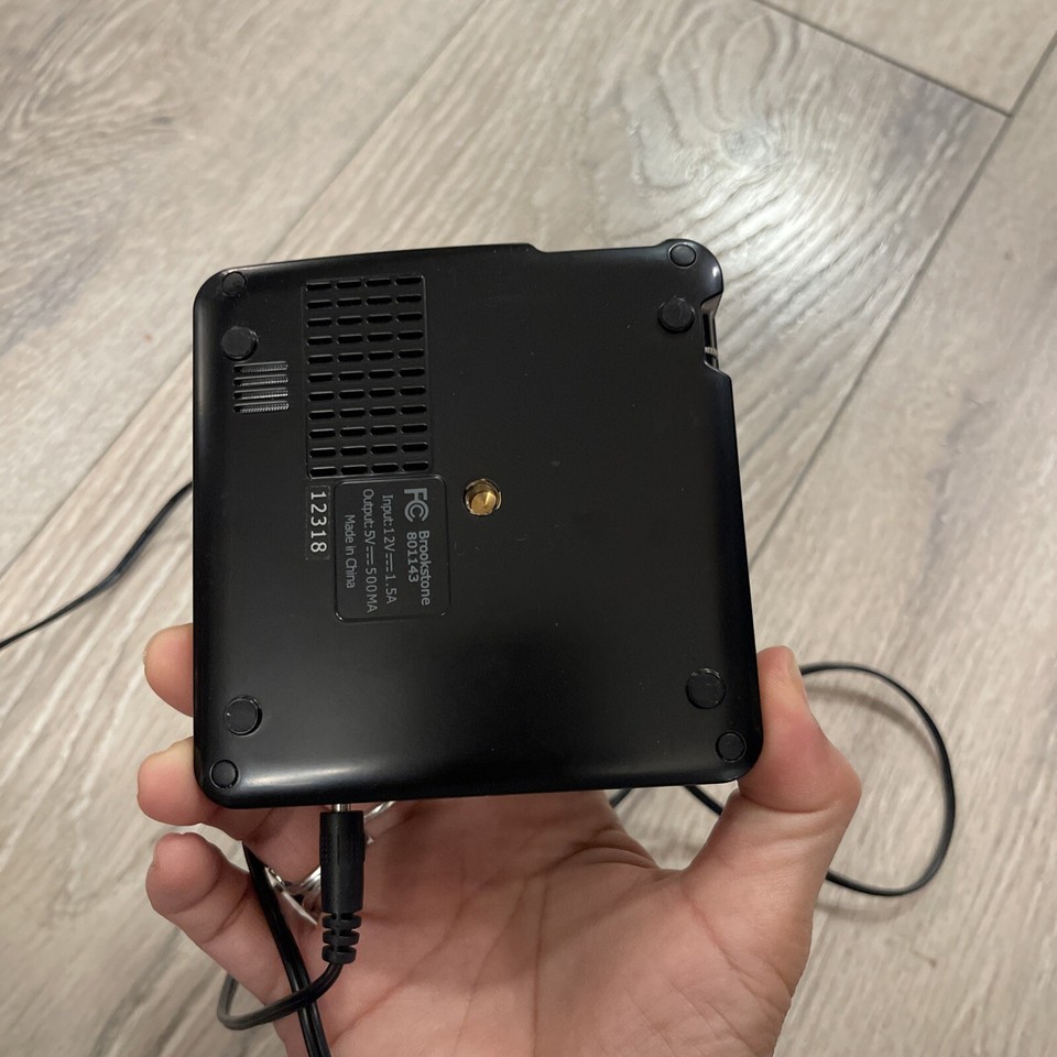 Brookstone Pocket Mini Projector 100 Lumen 1080p (801143 UNIT & ADAPTER ...