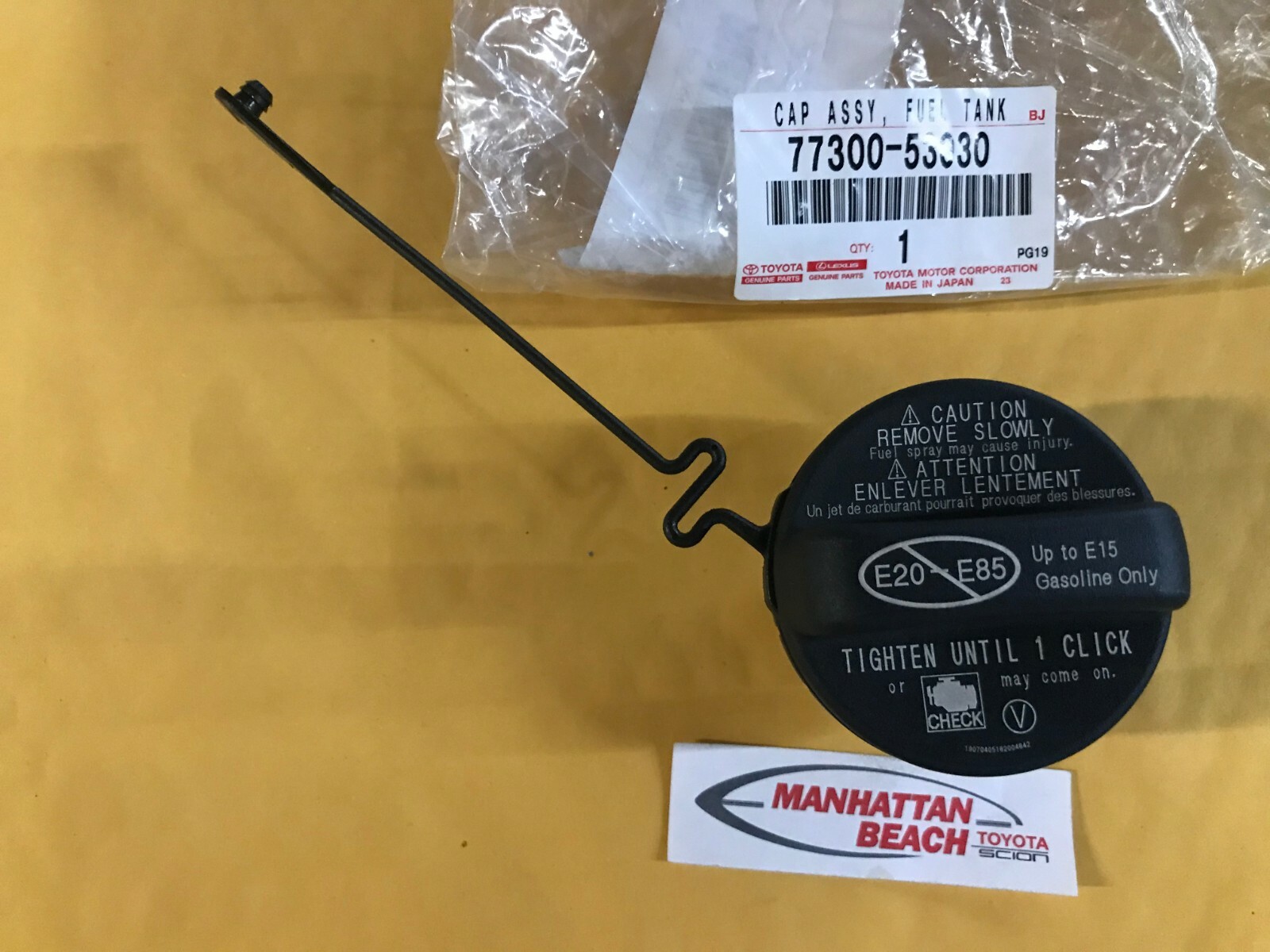 Genuine Toyota Fuel TANK GAS Cap 77300-53030 PRIUS CAMRY C-HR | eBay