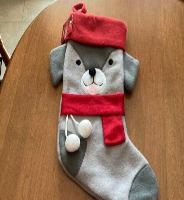 St. Nicholas Square Christmas Stocking - Dog | eBay