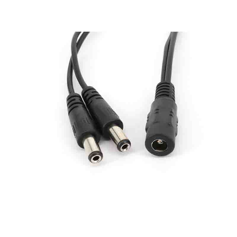 12V DC 1 Female to 2/4/8 Way Male Power Plug Splitter Cable For CCTV ...