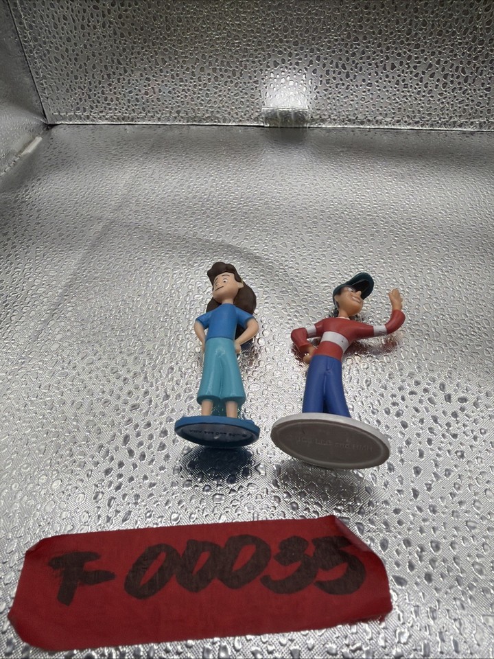 Lot Of 3 Curious George 3” Figures - George, Betsy And Allie Kid (2.5 ...