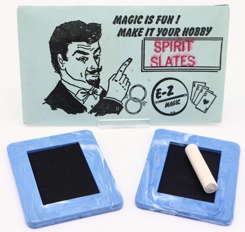 Vintage Collectible Spirit Slates by EZ Magic Mentalism Magic Trick | eBay