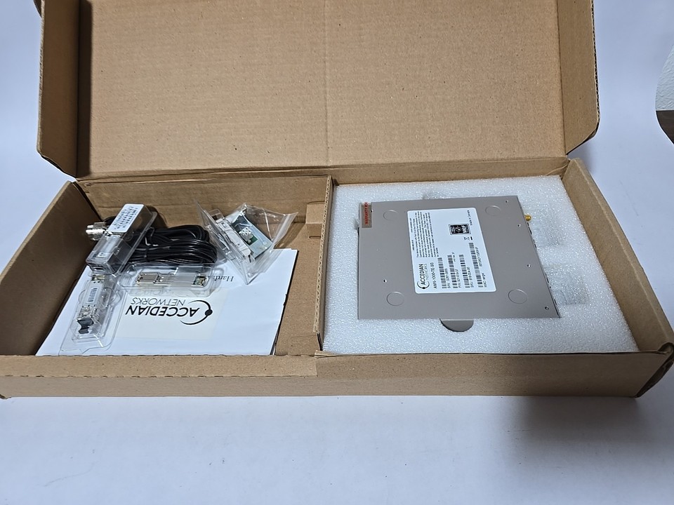 Accedian Networks MetroNID AMN-1000-TE Network Interface Device 501-018 ...