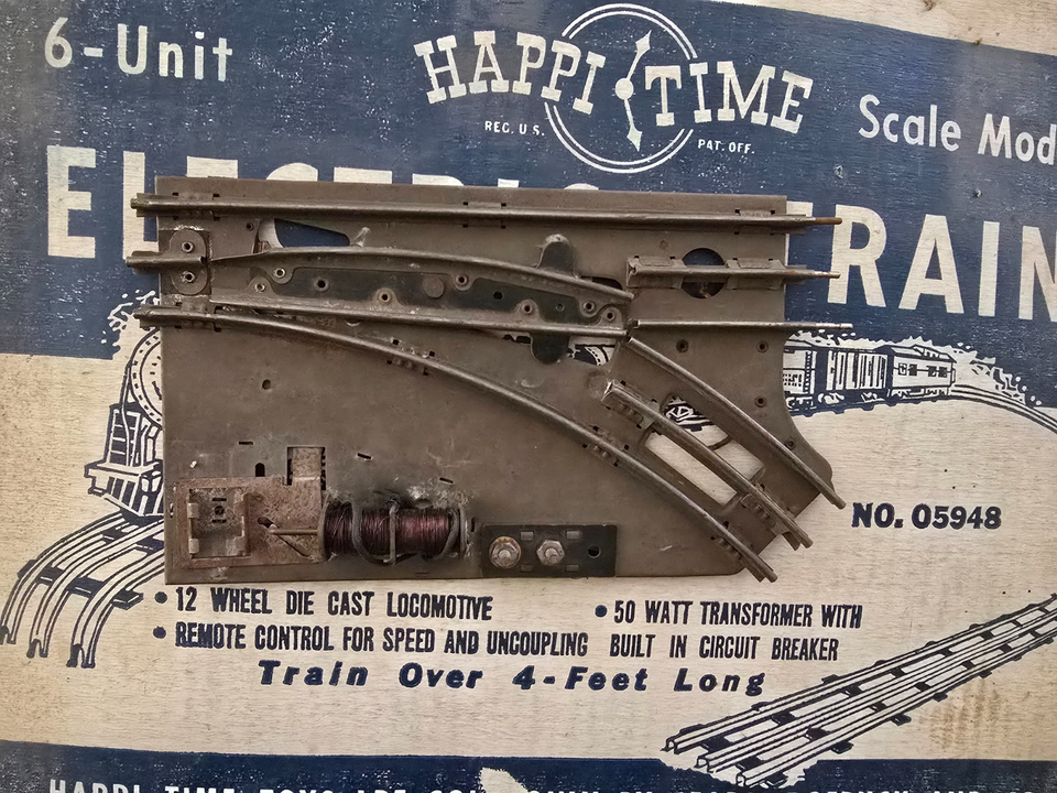 Vintage happi Time train tracks 6 unit | eBay