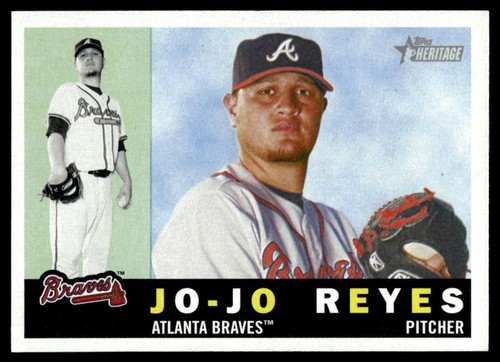 2009 Topps Heritage Jo-Jo Reyes Atlanta Braves #107 | eBay