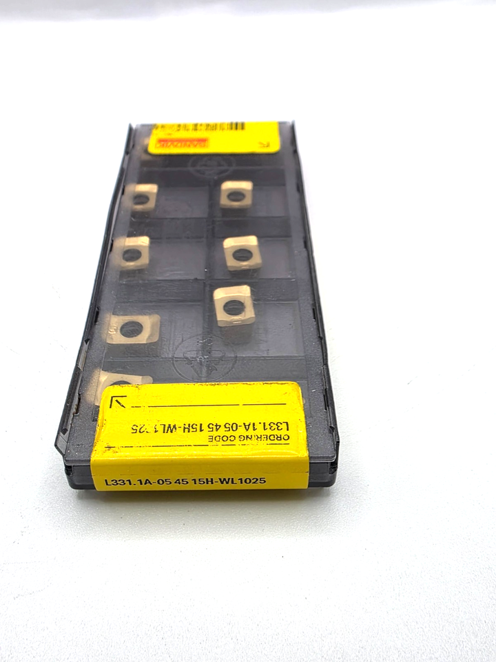 Sandvik Carbide Indexable Milling Insert L331.1A-05 45 15H-WL 1025 ...