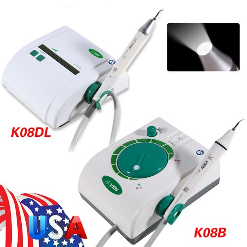 Dental Ultrasonic Piezo Scaler w/ (LED) Handpiece 5 Tips for EMS ...