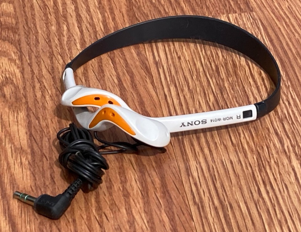 VINTAGE Sony MDR-W014 Sports Stereo Headphones WORKING | eBay