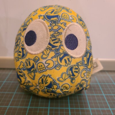 Pac-Man Sticker Bomb Ghost Plush 4.5” Toy Stuffed Pacman Arcade | eBay