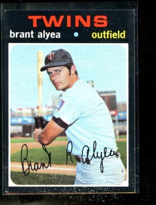 1971 TOPPS #449 BRANT ALYEA TWINS NRMINT E016890 | eBay