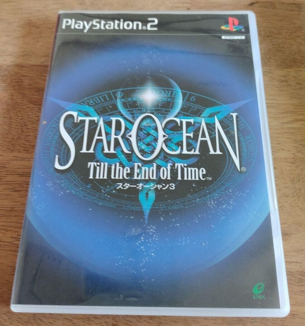 Star Ocean 3 Till the End of Time Sony Playstation 2 PS2 Japanese ver ...