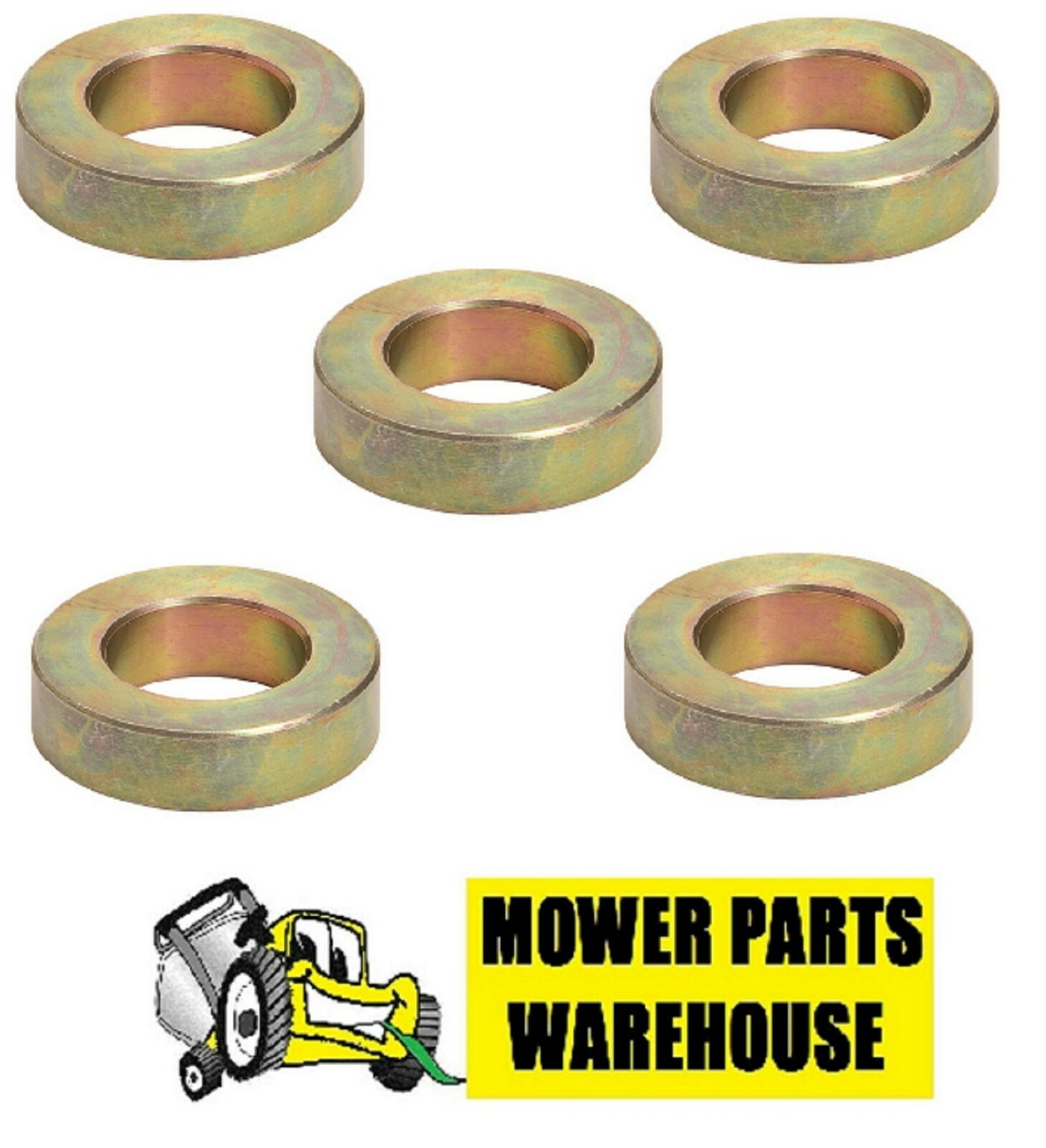 5 CASTER YOKE SPACERs 1 3/4" X1" FITS BOBCAT 2720213 64163-22 FOR ...