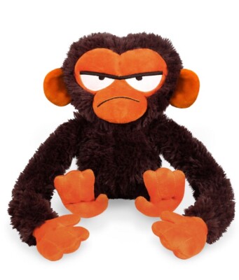 Grumpy Monkey Suzanne Lang 12" High Quality Plush Soft Stuffed Animal ...