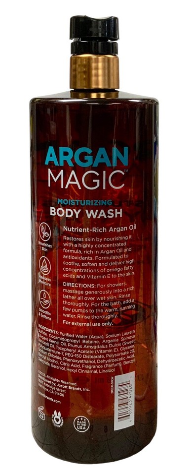 ARGAN MAGIC MOISTURIZING BODY WASH 32 OZ arganmagic SHOWER GEL | eBay