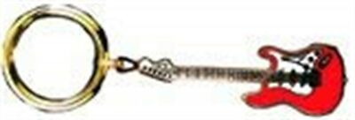 Fender Stratocaster Electric Guitar Keychain, Red and White, Harmony ...
