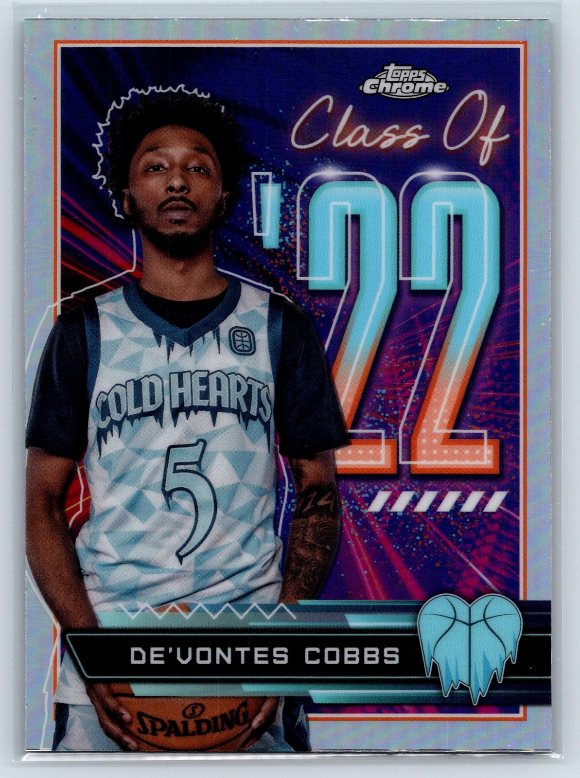 De'Vontes Cobbs 2022-23 Topps Chrome Overtime Elite OTE Class of #CO-6 ...