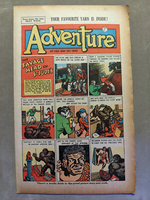 Adventure Comic No 1189, May 10th 1947. | eBay