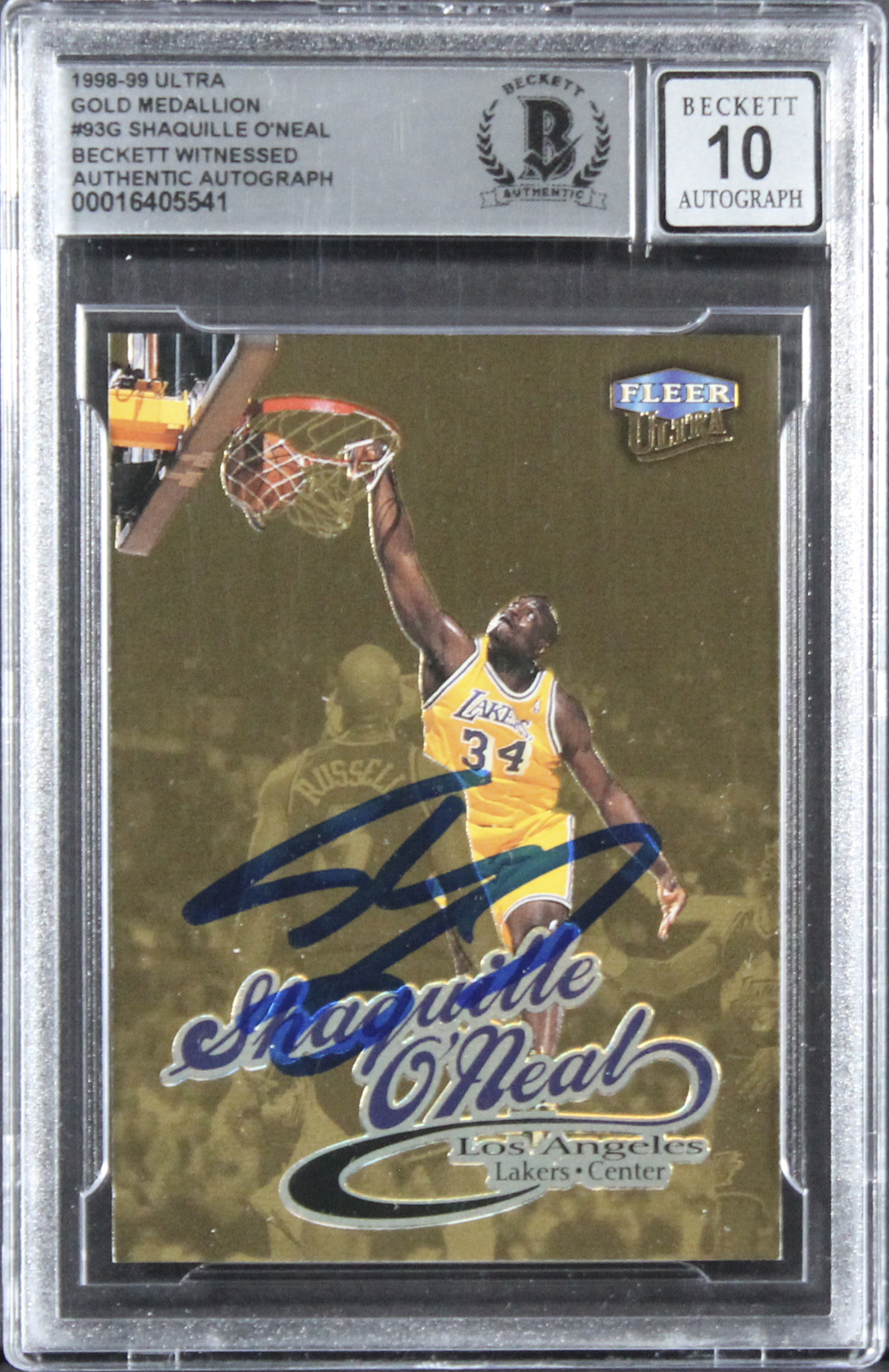 Shaquille O'neal | Autographed Baketball Memorabilia & NBA Merchandise