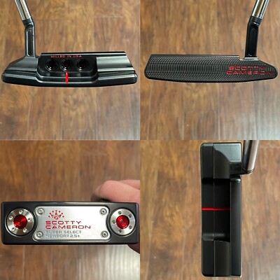 Scotty Cameron Super Select Newport 2.5 Plus Putter - New - Xtreme Dark ...