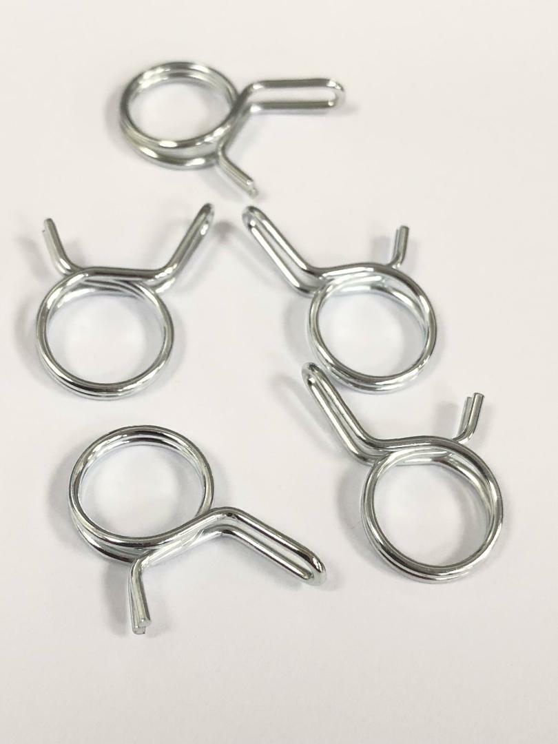 Double Wire Hose Clips Spring Fuel Clamps | Silicone Pipe Air Band ...