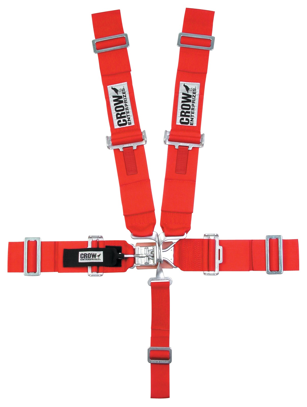 Crow Safety Gear 11012 - 5-Pt Harness Small Latch Rd Wrap Around Pull ...